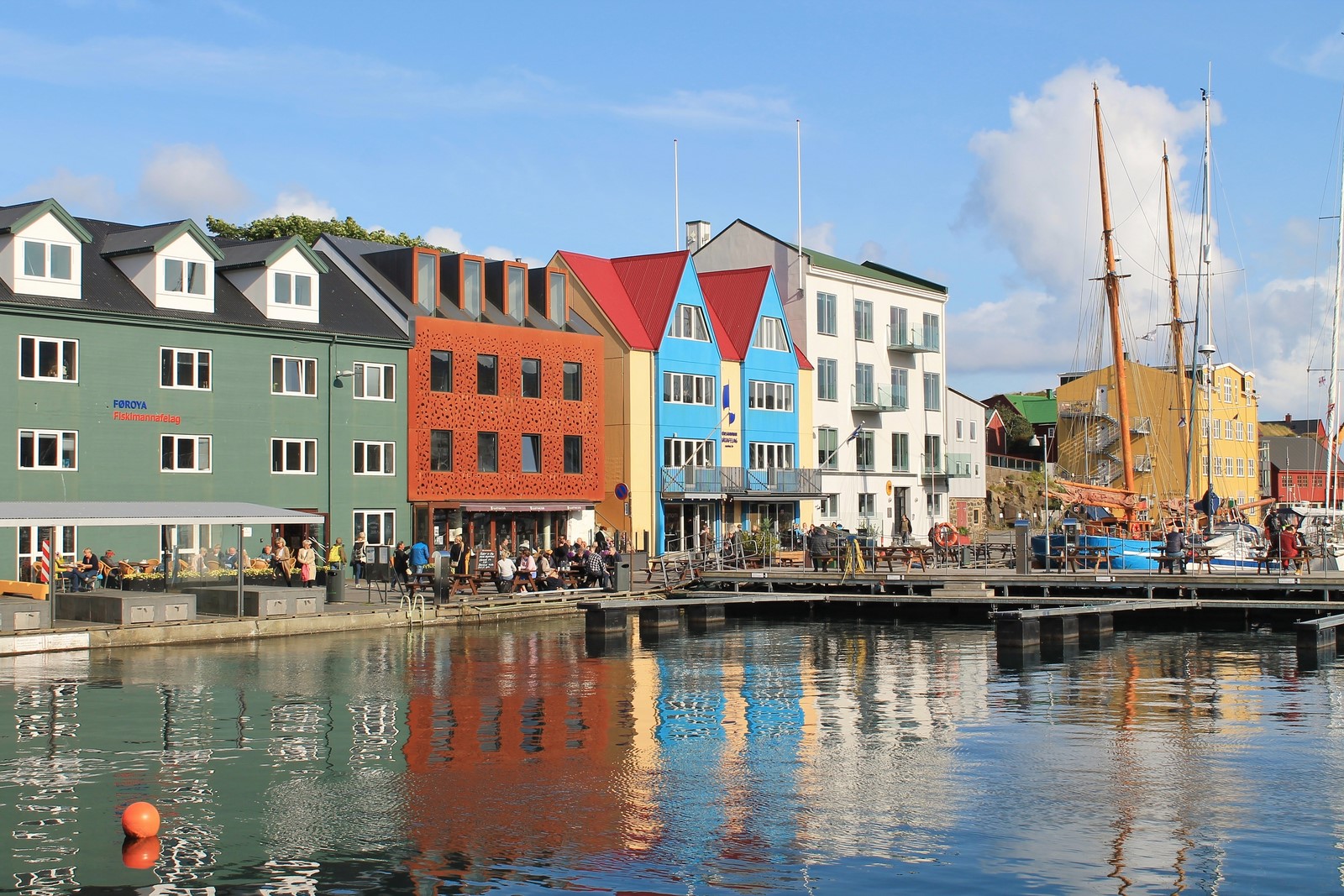 Vágsbotnur, marina de Tórshavn